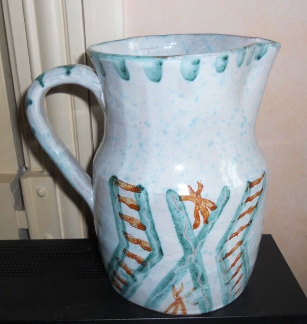 ANCIEN PICHET CERAMIQUE Vallauris Humbert Pittari EUR 29,99 - PicClick FR