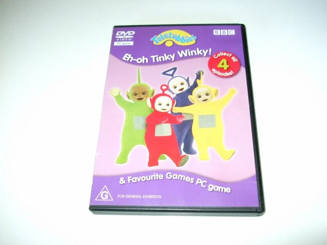 TELETUBBIES: EH-OH TINKY Winky! & Favoutire Games PC Game - DVD **Free ...