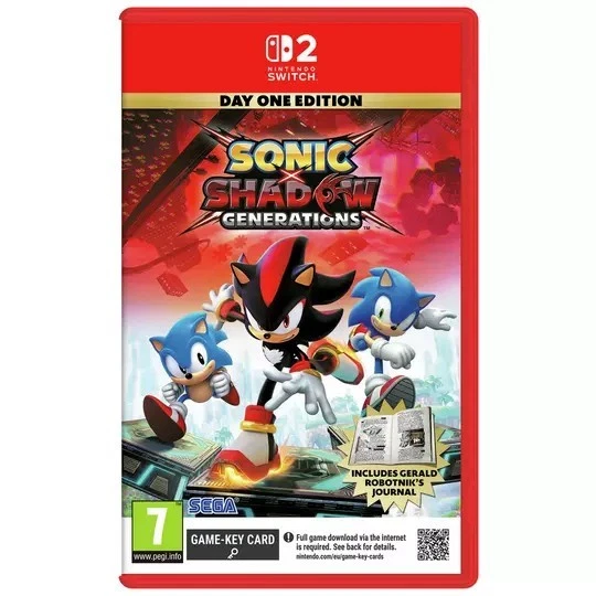 SONIC X SHADOW Generations Nintendo Switch 2 Game £21.48 - PicClick UK