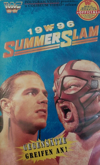 WWE*WWF*WCW*ECW*AEW*UWF*USWA*AAA*NJPW*TNA WRESTLING SUMMERSLAM 96 PPV ...