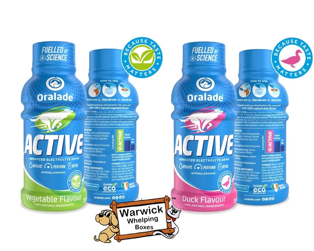 ORALADE ISOTONIC HYDRATION Fluid Dogs Duck with liver Or Vegetable ...