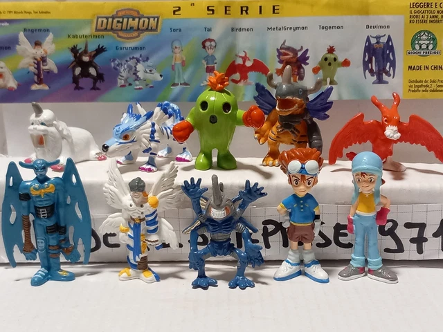 EXTRA KINDER SORPRESINE DOLCI PREZIOSI SCEGLI FIGURE IIa SERIE DIGIMON ...