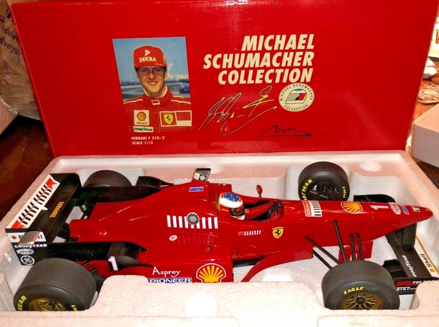 PAUL'S MODEL ART 1/12 Diecast 510 961221 Ferrari F310/2 GP Italie 1996 ...