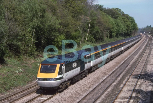 35MM RAILWAY SLIDE of Class 43 HST 43177 @ Woodley Copyright to Buyer £ ...