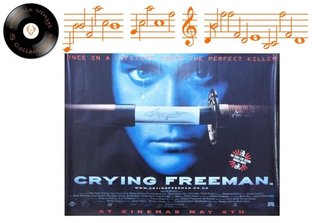 CRYING FREEMAN 1996 Original UK Quad Movie Poster Double Sided Rare £ ...