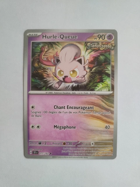 CARTE POKÉMON - Hurle-Queue 077/162 - Forces Temporelles EV05 EUR 1,00 ...