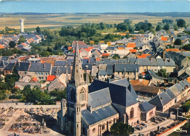 CARTE SISSONNE VUE générale aérienne EUR 2,49 - PicClick FR