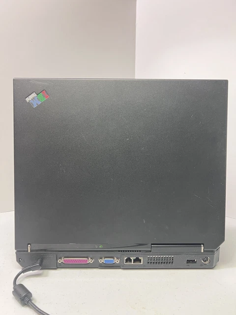 VINTAGE IBM THINKPAD Laptop R32 Pentium 4 2.0 Ghz 36Gb Hd 512Mb Ram ...