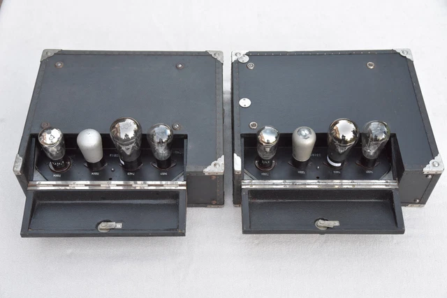 PAIR KLANGFILM KL31612 cinema tube amplifier with RE604 / AD1 SE 3-4 Watt/15 Ohm EUR 8.050,00 ...