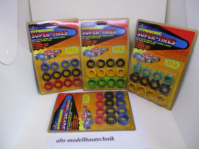 IMPERIAL 7641, HYPERSONIC Super Tires for Hypersonic Bullet Cars in 1:32 £4.55 - PicClick UK