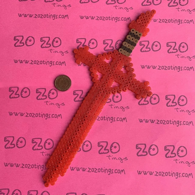 ADVENTURE TIME THE Demon Blood Sword Pixel Cake Topper £9.00 - PicClick UK
