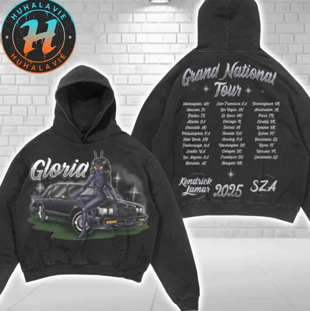KENDRICK LAMAR AND Sza Grand National Tour 2025 Gnt Gloria Bug Tour ...