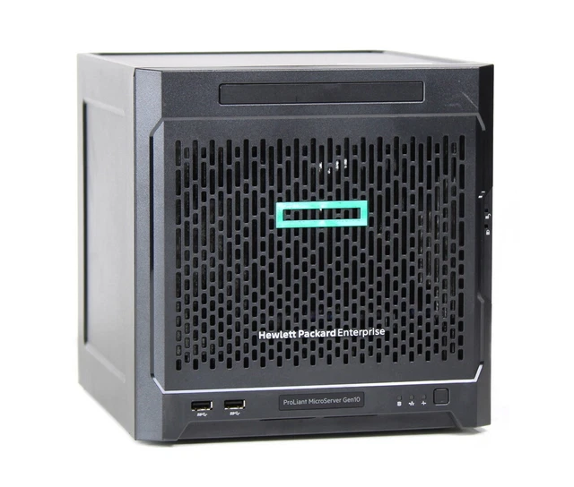 HPE PROLIANT MICROSERVER Gen10 // AMD X3216, 8 GB DDR4, 4x LFF ...