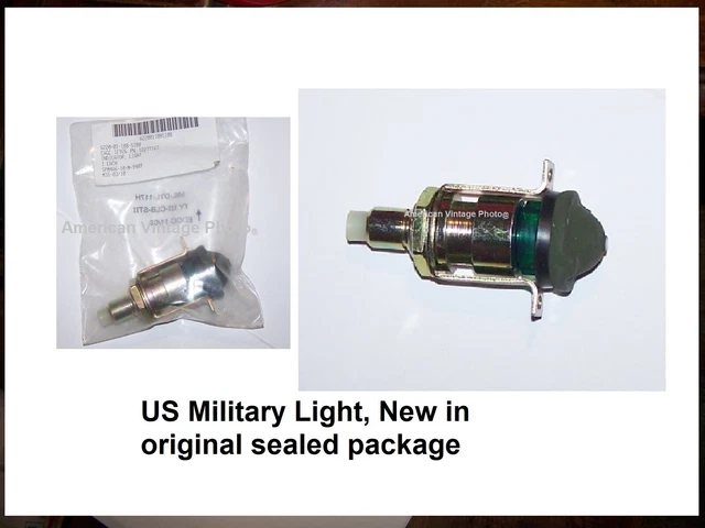 MILITARY DASH INDICATOR Light M151 M151A2 M35 Dodge M37 M936 M816 M548 ...