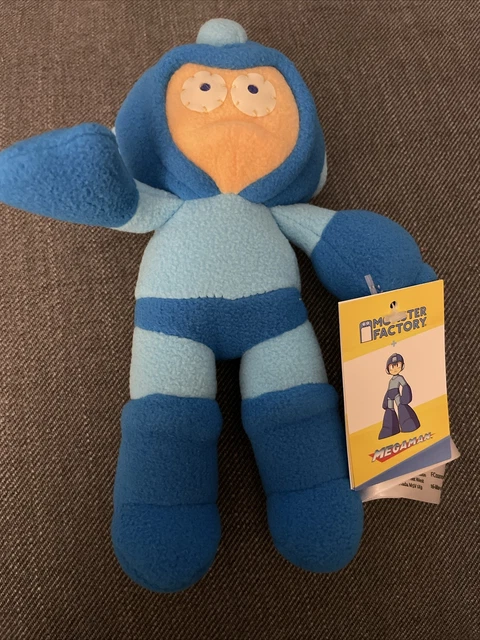 MONSTER FACTORY: MEGAMAN 8" Plush From Capcom Games With Tags £8.99 ...
