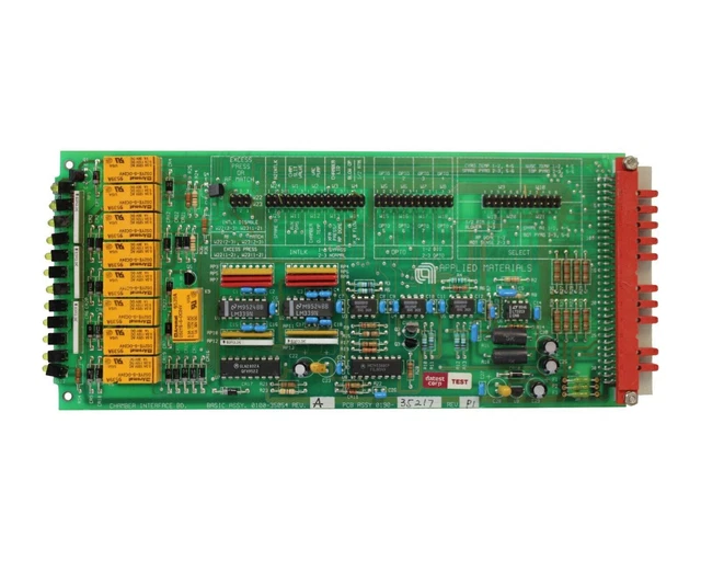 AMAT APPLIED MATERIALS 0100-35054 Pcb Assy Chamber Interface 0190 ...