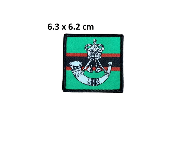 THE RIFLE INFANTRY Regiment Military corps TRF Embroidered Sew on Patch ...