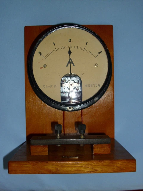 MESSGERÄT AMPEREMETER ANALOG Siemens alt antik Plombe A. L. Lübeck ...