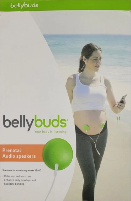 WAVHELLO BELLYBUDS BABY-BUMP Headphones Prenatal Bellyphones Pregnancy ...