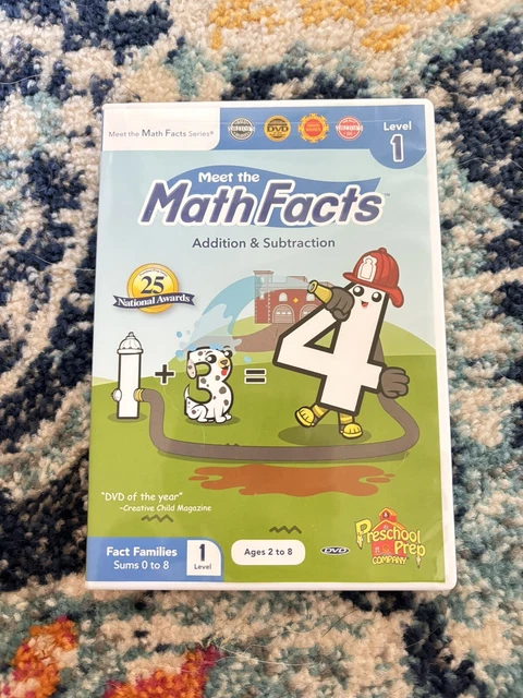 MEET THE MATH Facts: Addition Subtraction - Level 4 (DVD, 2015) $15.99 ...