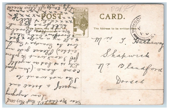 POSTCARD CANFORD MANOR Residence of Lord Wimborne Dorset £3.50 ...