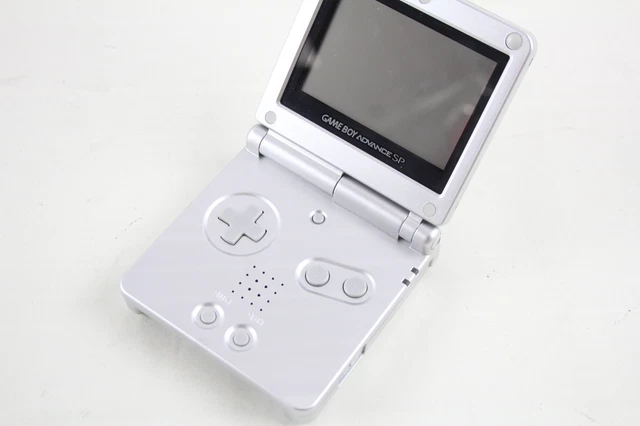 NINTENDO GAMEBOY ADVANCE SP Silver Fully Working No Charger £8.50 ...