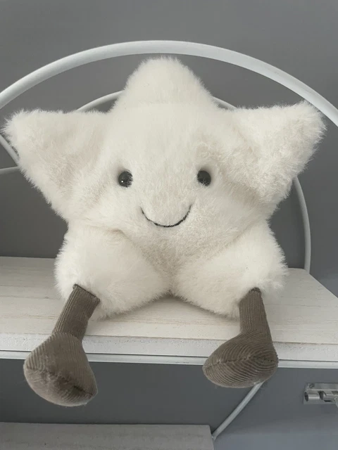 JELLYCAT I AM Amuseable cream star soft plush toy new tags £75.00 ...
