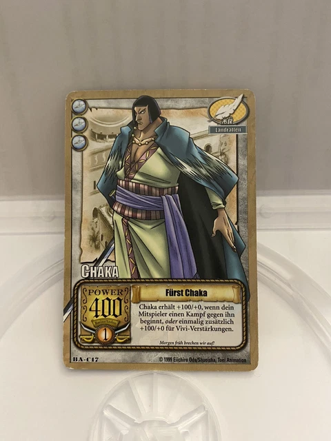 CHAKA FÜRST CHAKA One Piece Karte BA-C17 EUR 4,00 - PicClick DE