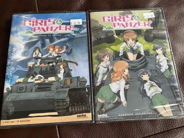 GIRLS UND & Panzer Complete TV Series + OVA DVD Sentai Filmworks $69.99 ...