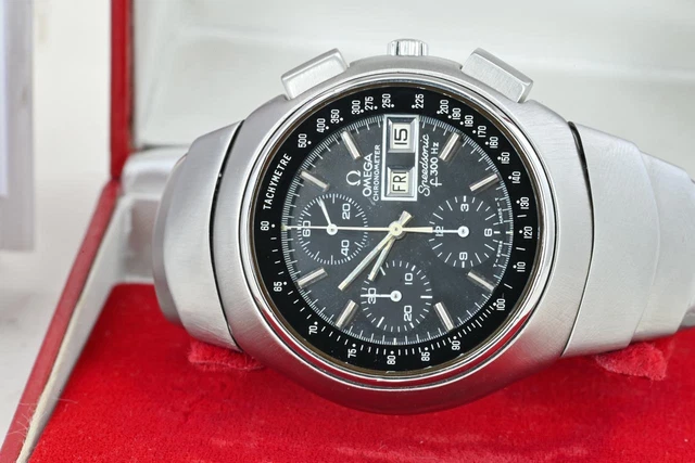 OMEGA SPEEDSONIC F300HZ Lobster Wristwatch - ST 188.0001 Box ...