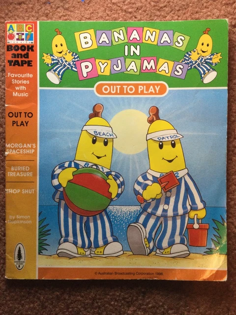 ABC BOOK AND Tape Audio - Bananas In Pyjamas Out To Play (Book Only) $4 ...