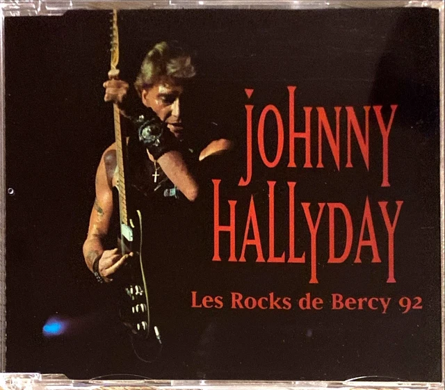 CD MAXI JOHNNY Hallyday Les Rocks De Bercy 92 Edition Rare Collector ...