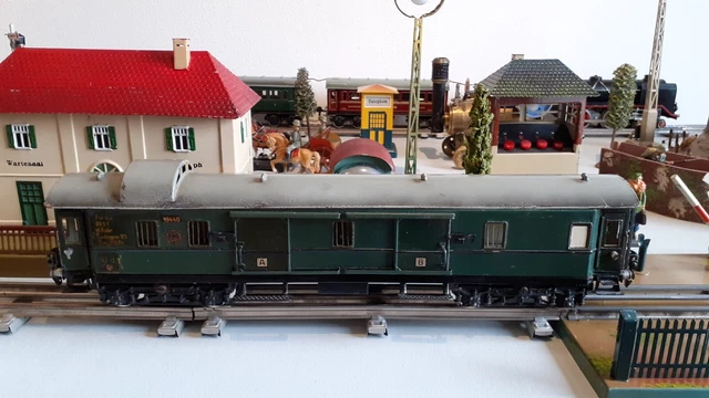 MÄRKLIN 1944 19440 Spur 0 Gepäckwagen 40 cm - 30er Jahre - SELTEN EUR ...