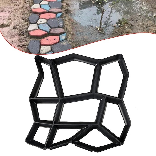 DESIGN YOUR OWN Unique Garden Pathway with this Reusable Plastic For ...