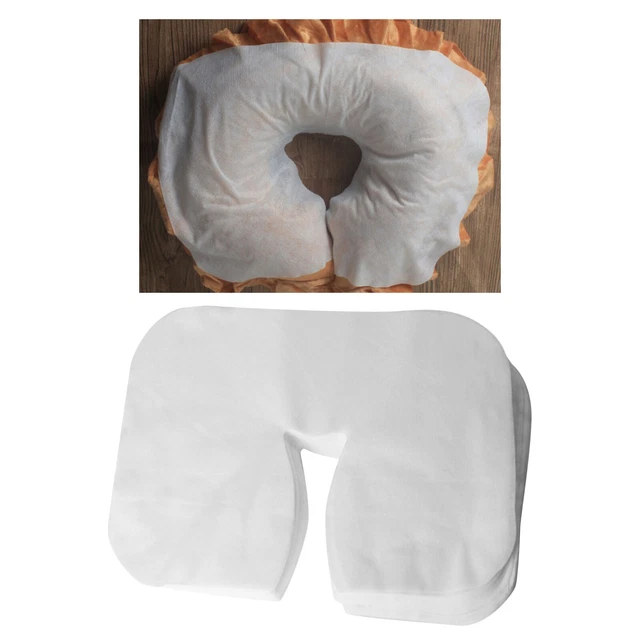 PACK OF 100 Soft Disposable Face Cushion Pillow Cradle Head Rest EUR 19 ...