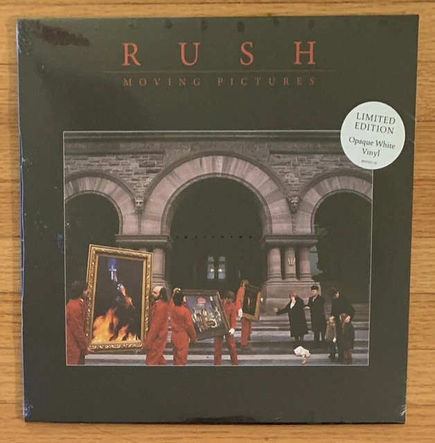 Rush Moving Pictures 40th Anniversary Limited Edition White Vinyl Lp