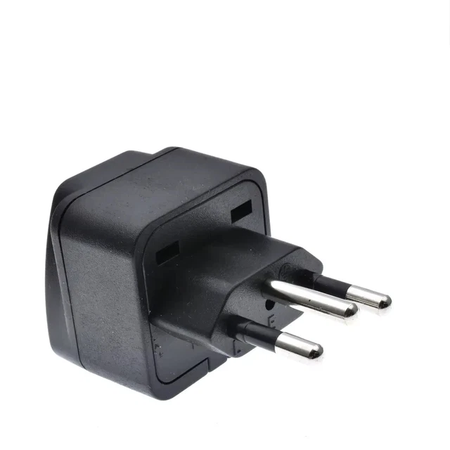 BRAZIL TRAVEL PLUG Adapter EU/UK/AU/CN/JP/Asia/Italy to Brazil (Type N ...