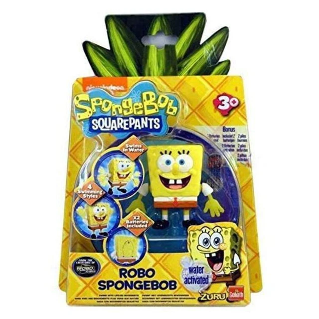 NICKELODEON SPONGEBOB SQUAREPANTS Robot Spongebob Robofish Action ...