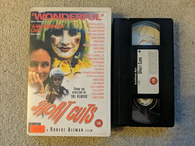 SHORT CUTS VHS Video Big Box Ex Rental PAL EUR 16,34 - PicClick IT