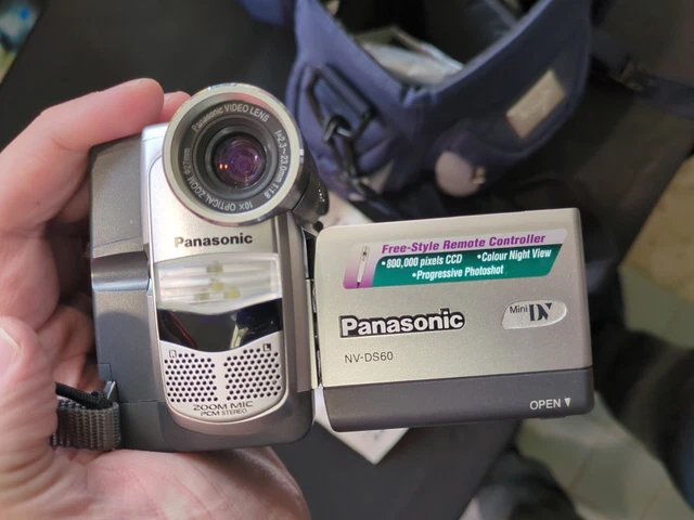 PANASONIC NV-DS60 CAMCORDER Mini DV Digital Tape Video Camera DS60B ...