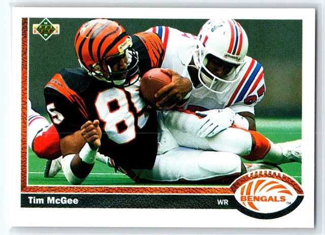 1991 UPPER DECK #66 Tim McGee Football Cincinnati Bengals EUR 1,98 ...