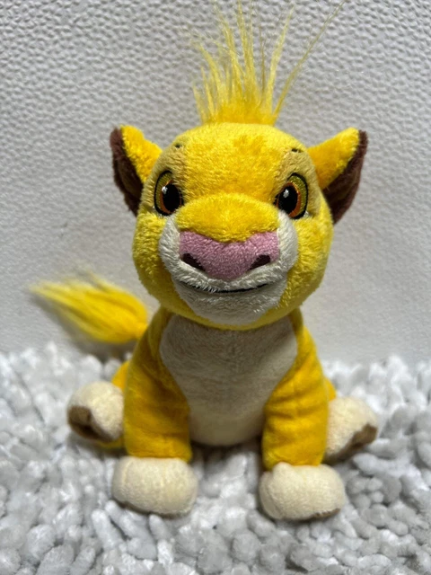 DISNEY STORE SITTING Simba Lion King Soft Toy Plush 7" £8.00 - PicClick UK