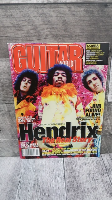 GUITAR WORLD NOVEMBER 2000 - Tribute to Jimi Hendrix - Rage Against The ...