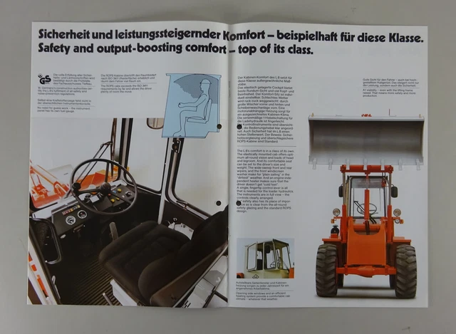BROCHURE O&K WHEEL Loader L8 Stand 02/1991 $54.08 - PicClick AU