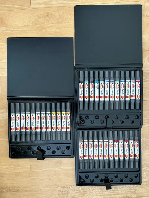 SPEEDRY MAGIC MARKER Pens Twin Tip - Royal Sovereign -36 Pens Graphic ...