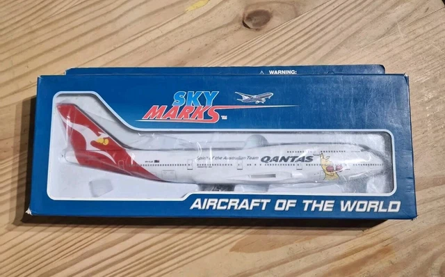 SKYMARKS, QUANTAS BOEING 747, boxing kangaroo, Rare Australian Olympic ...