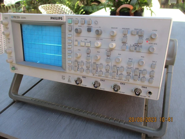 PHILIPS PM3094 OSCILLOSCOPIO analogico oscilloscopio 200 MHz in ...