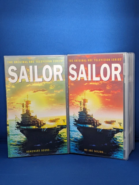 SAILOR VHS ORIGINAL 1976 BBC TV Series 2x PAL Double Video Boxsets HMS ...