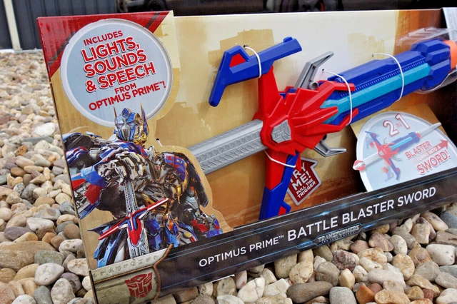 HASBRO TRANSFORMERS OPTIMUS Prime Battle Blaster Sword IMBALLO ...