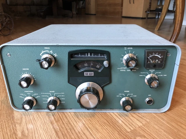 VINTAGE HEATHKIT SB-401 HF Ham Radio Transmitter L@@K $350.00 - PicClick CA